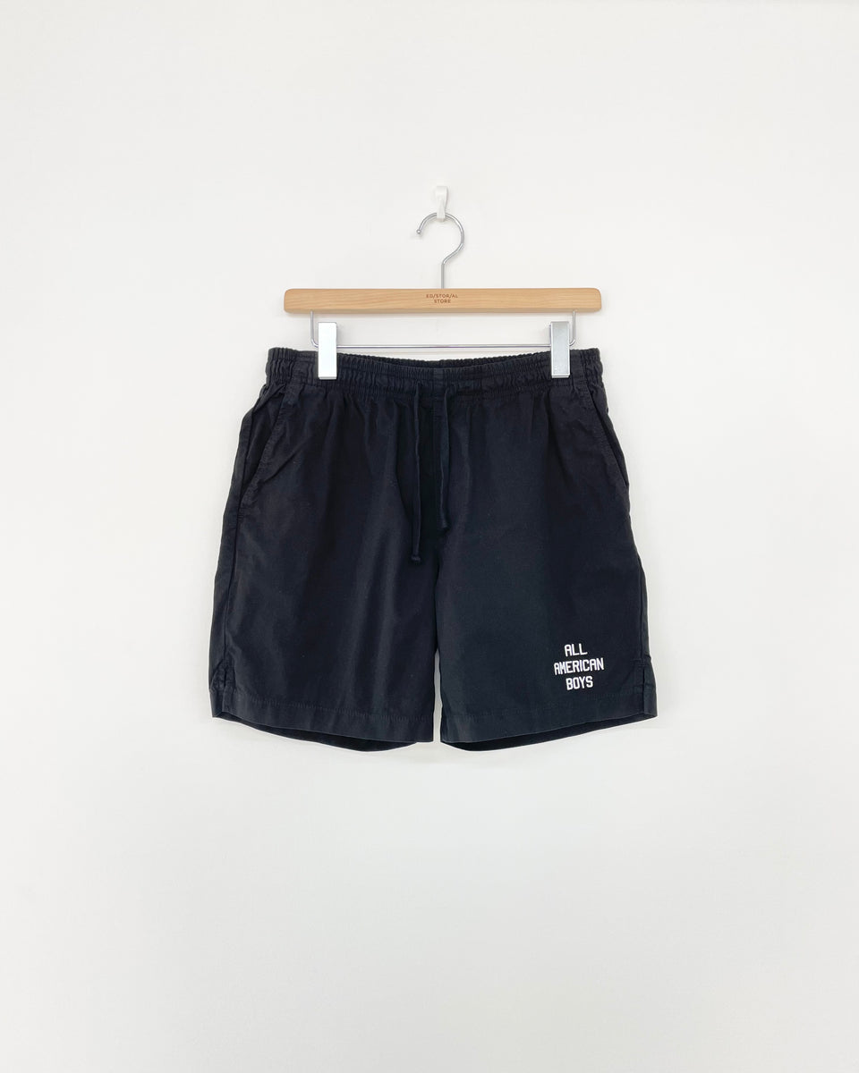 【MASH UP】AAB EMBROIDERY EASY SHORT PANTS | EDISTORIAL STORE
