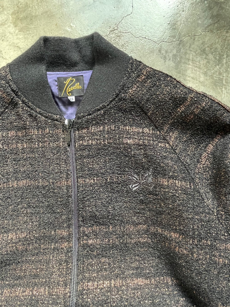 【Needles】RIB COLLAR JACKET | BRONZE | EDISTORIAL STORE