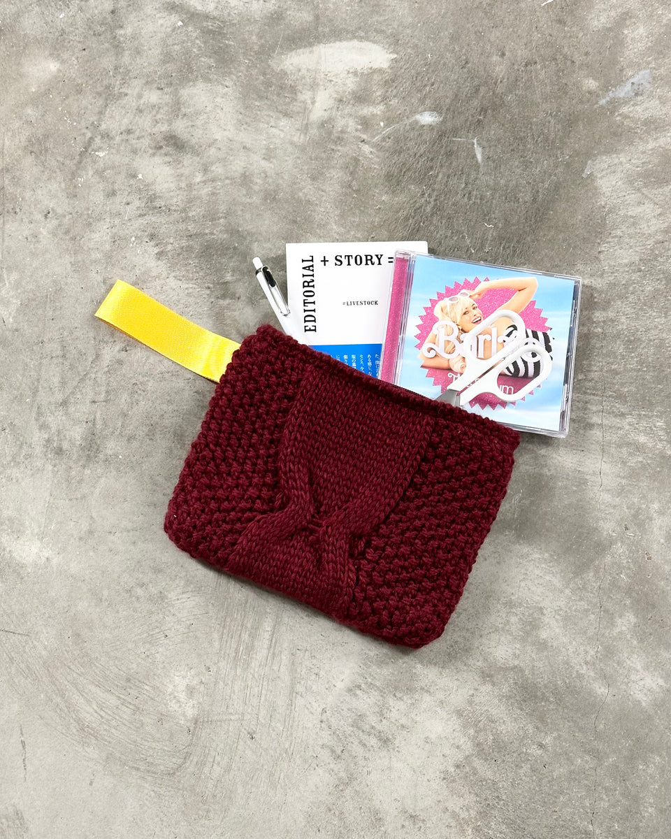 【B:MING by BEAMS】KNIT POUCH | EDISTORIAL STORE