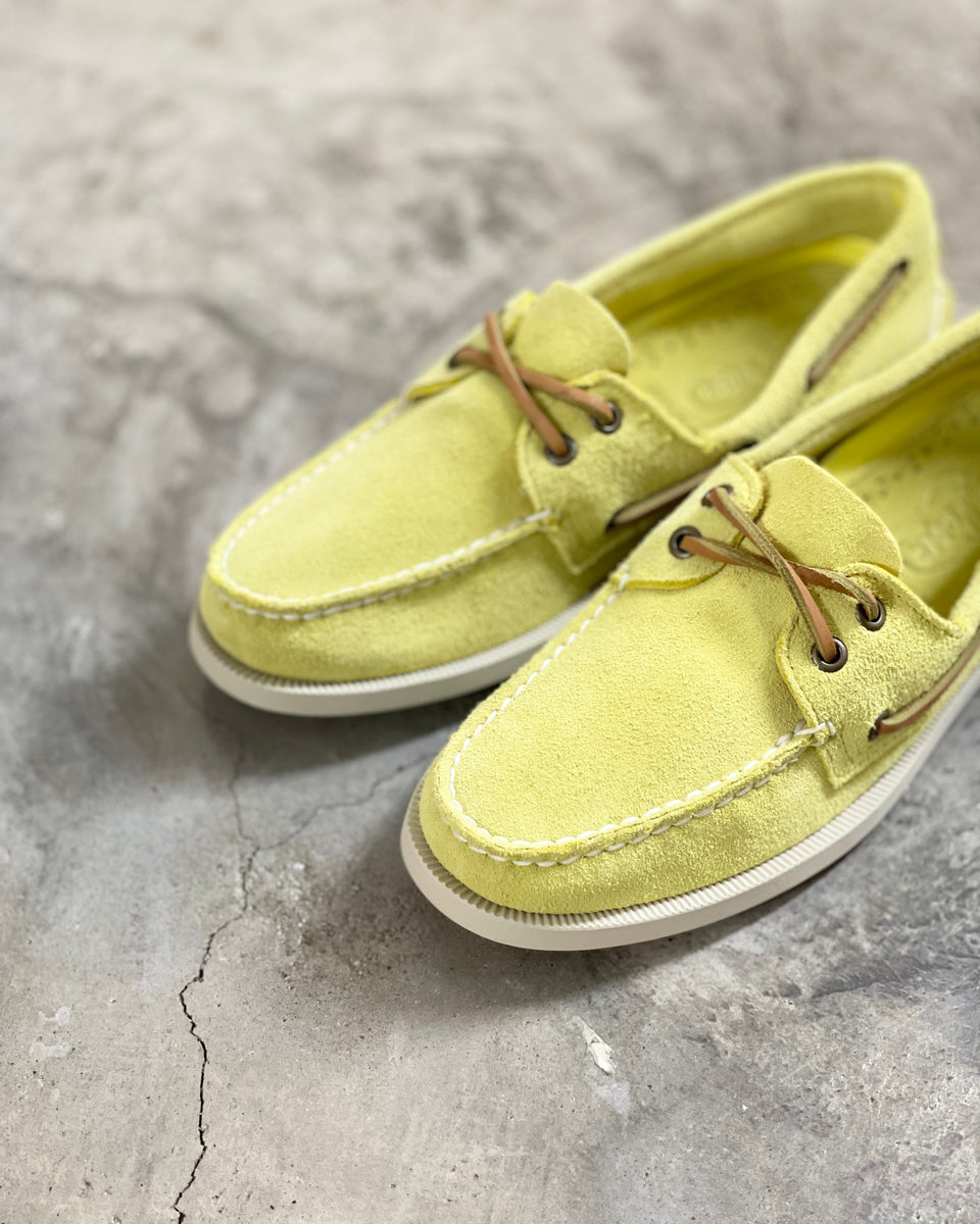 【Sperry Top-Sider】SUEDE DECK SHOES | YELLOW | EDISTORIAL STORE