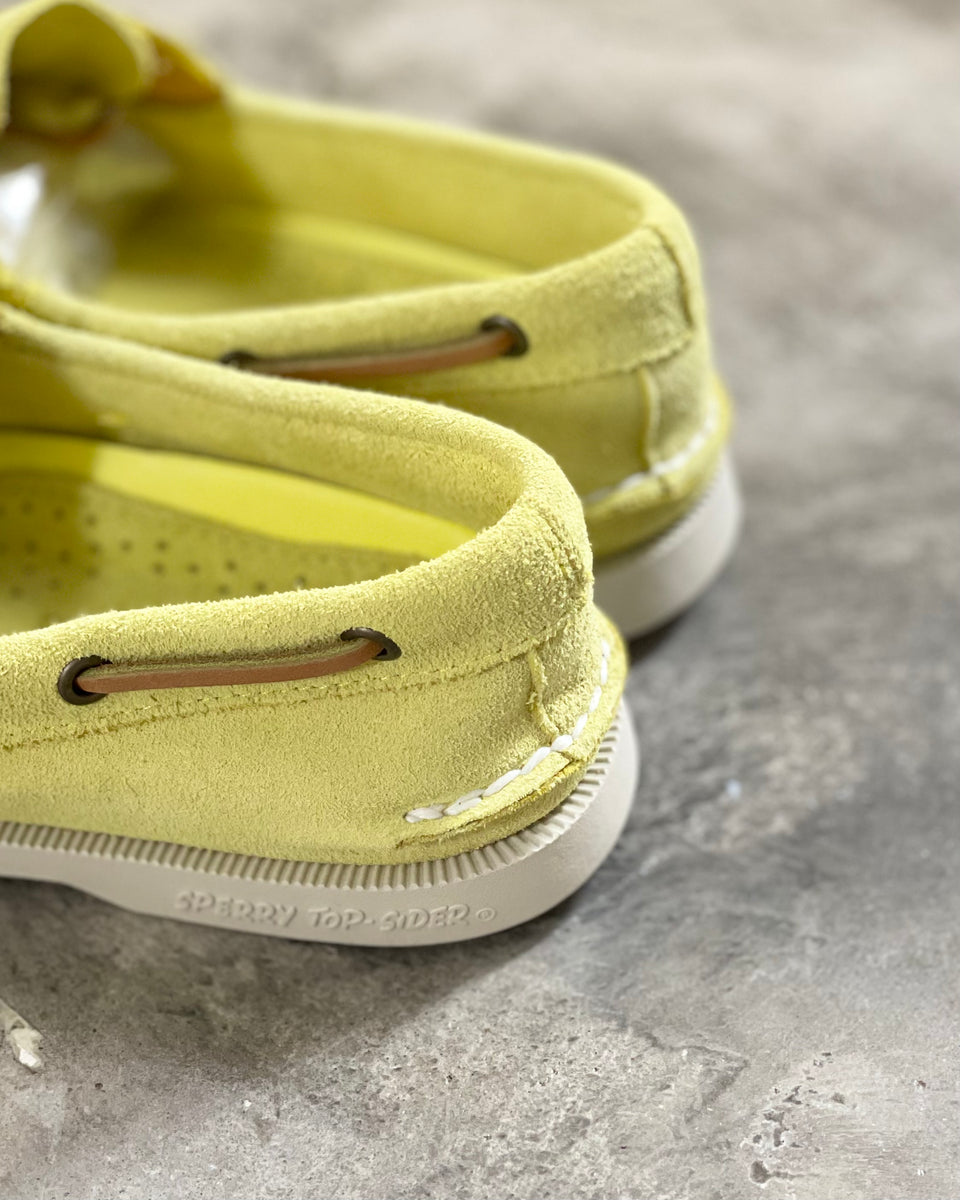 【Sperry Top-Sider】SUEDE DECK SHOES | YELLOW | EDISTORIAL STORE