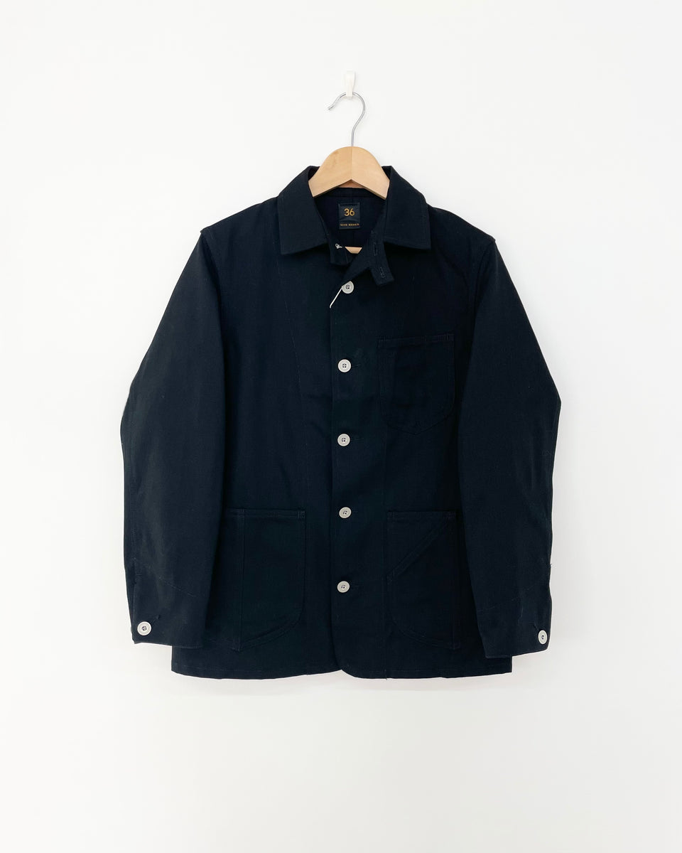 【Scye】LIGHTWEIGHT DENIM CHORE JACKET | EDISTORIAL STORE